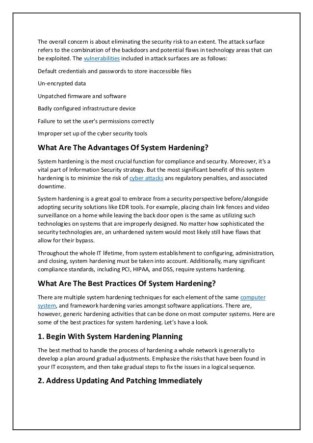 System Hardening Guidelines For 2022.pdf