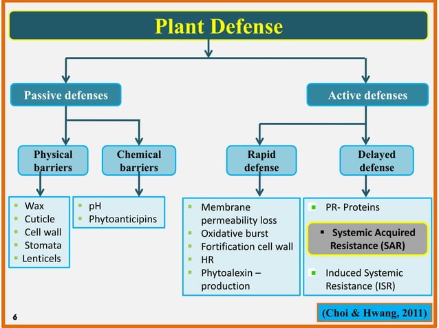 Systemic Acquired Resistance (SAR) and it’s Significance in Plant ...