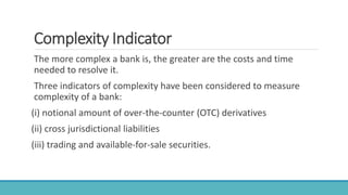 Systemically important banks | PPTX