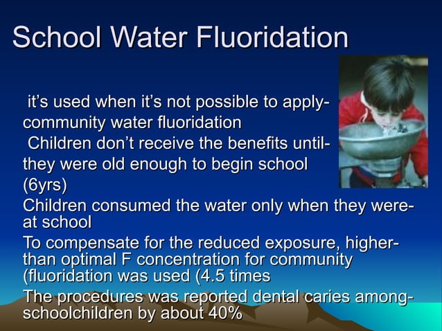 Systemic and topical fluorides | PPT