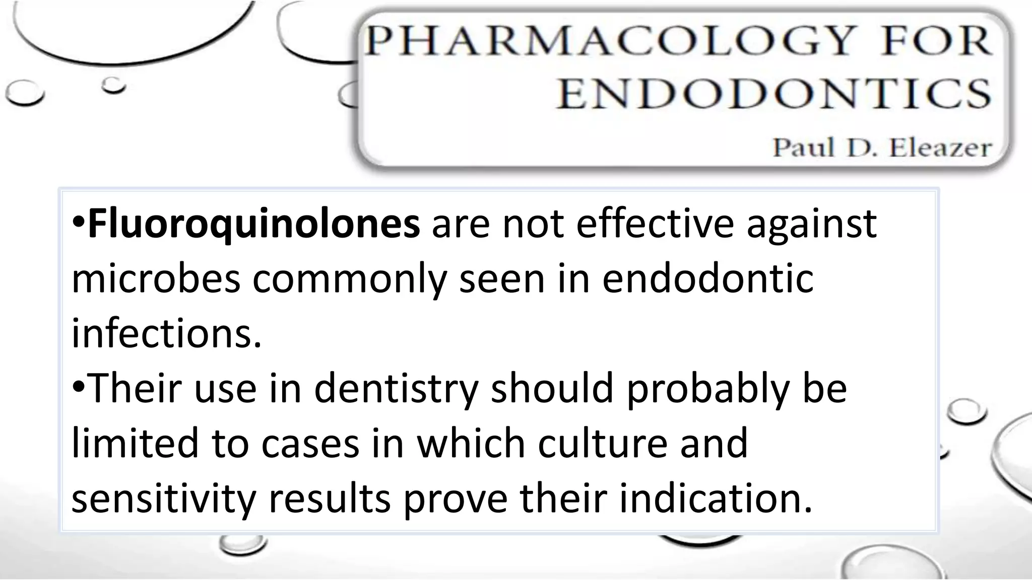 Systemic antibiotics in endodontics | PPT