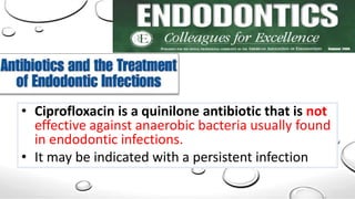 Systemic antibiotics in endodontics | PPTX