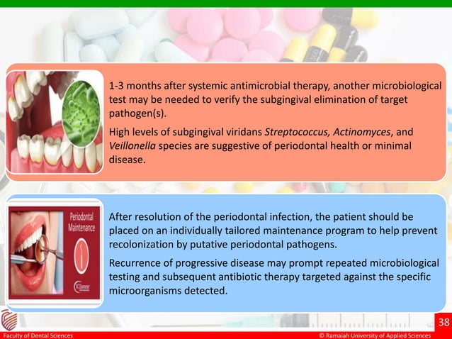 Systemic antibiotics in periodontal therapy | PPTX | Dental Health ...