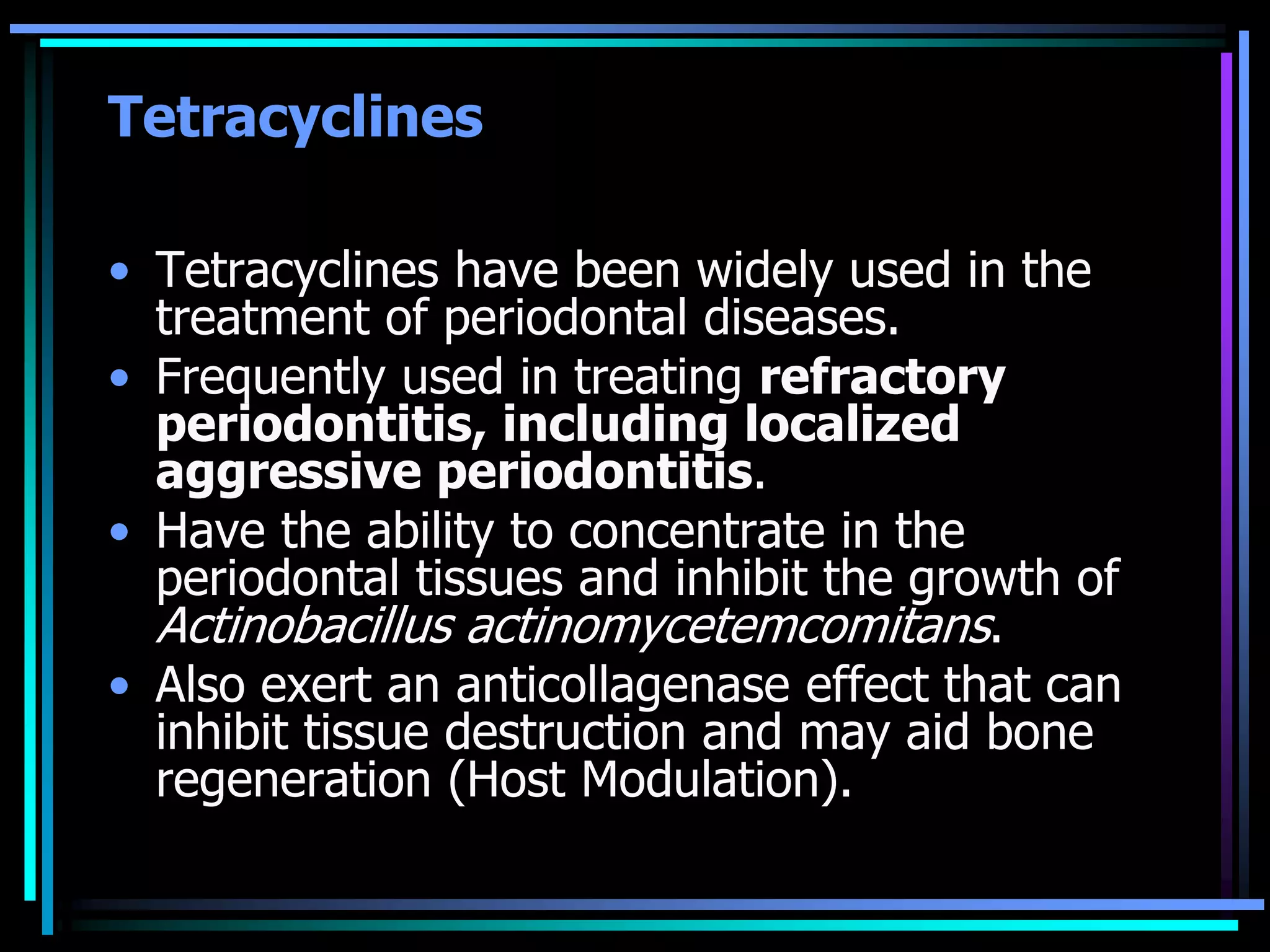 Systemic Antibiotics in Periodontal therapy.ppt
