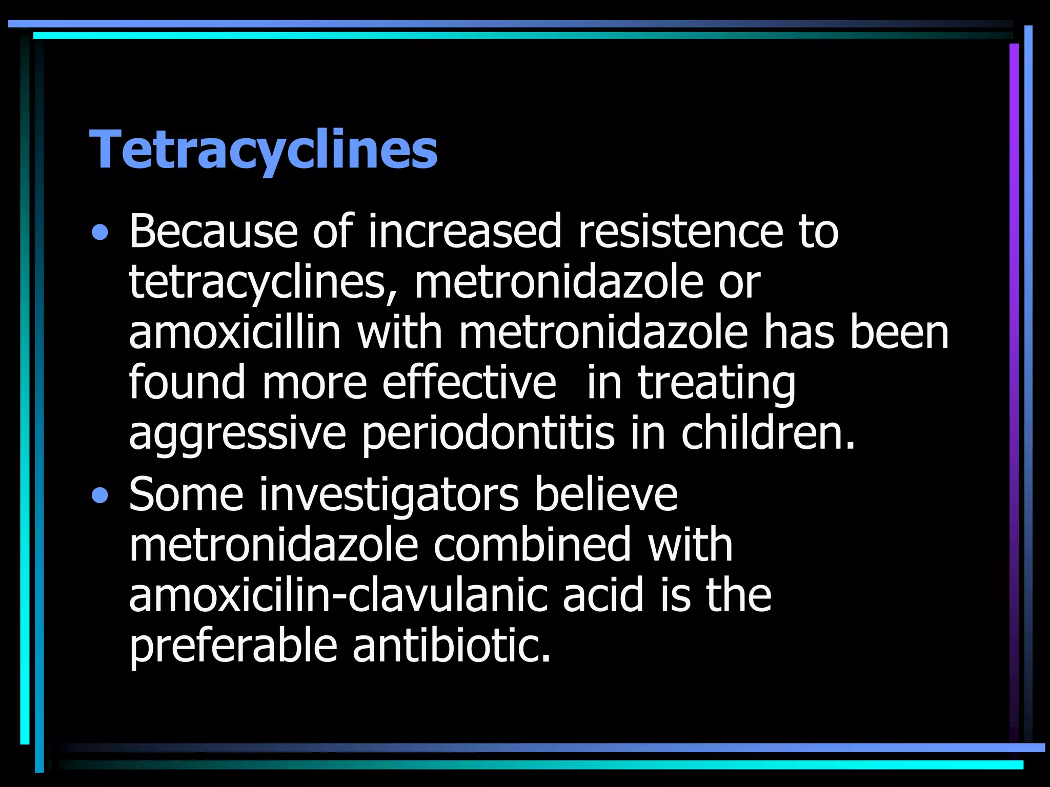Systemic Antibiotics in Periodontal therapy.ppt