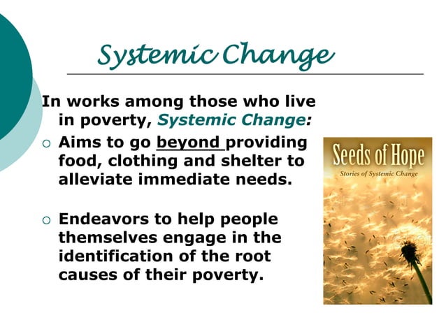 Systemic change presentation | PDF