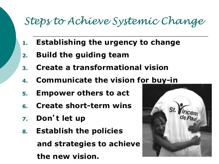 Systemic change presentation