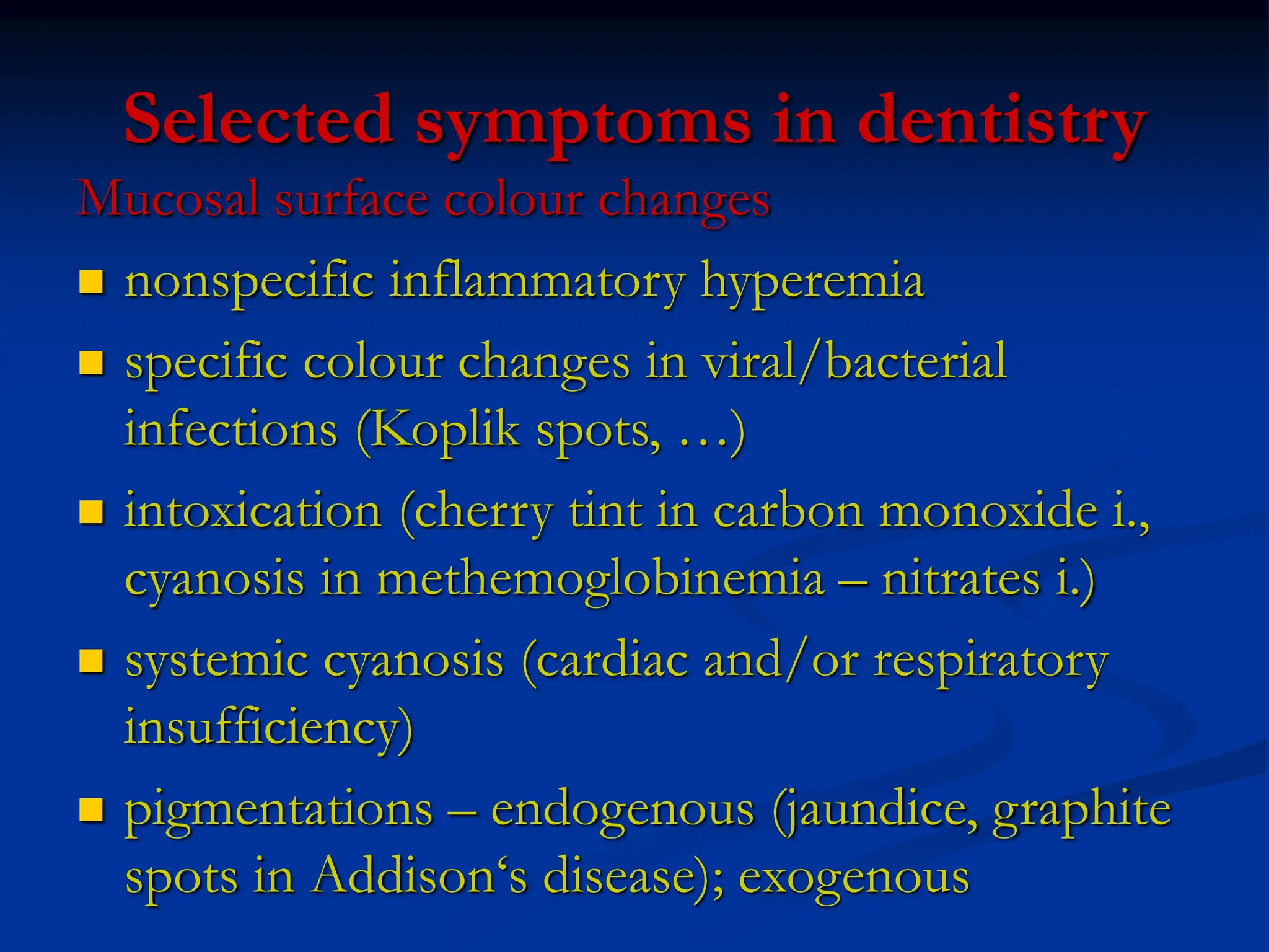 Oral manifestations of systemic diseases | PPT