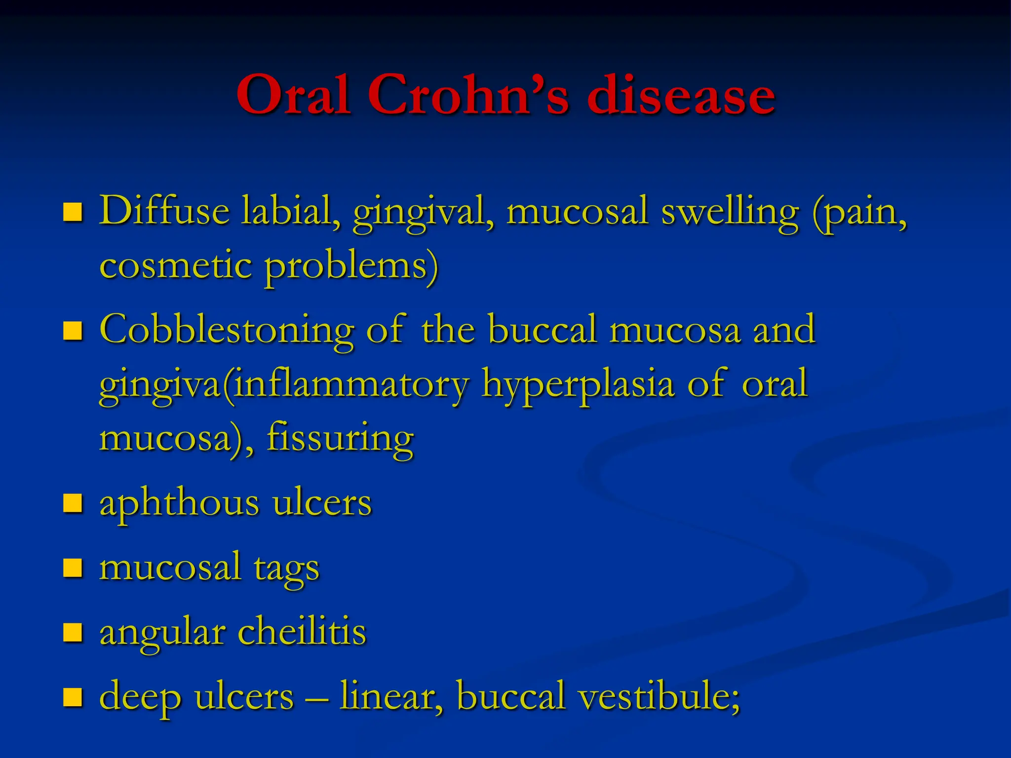 Oral manifestations of systemic diseases | PPT