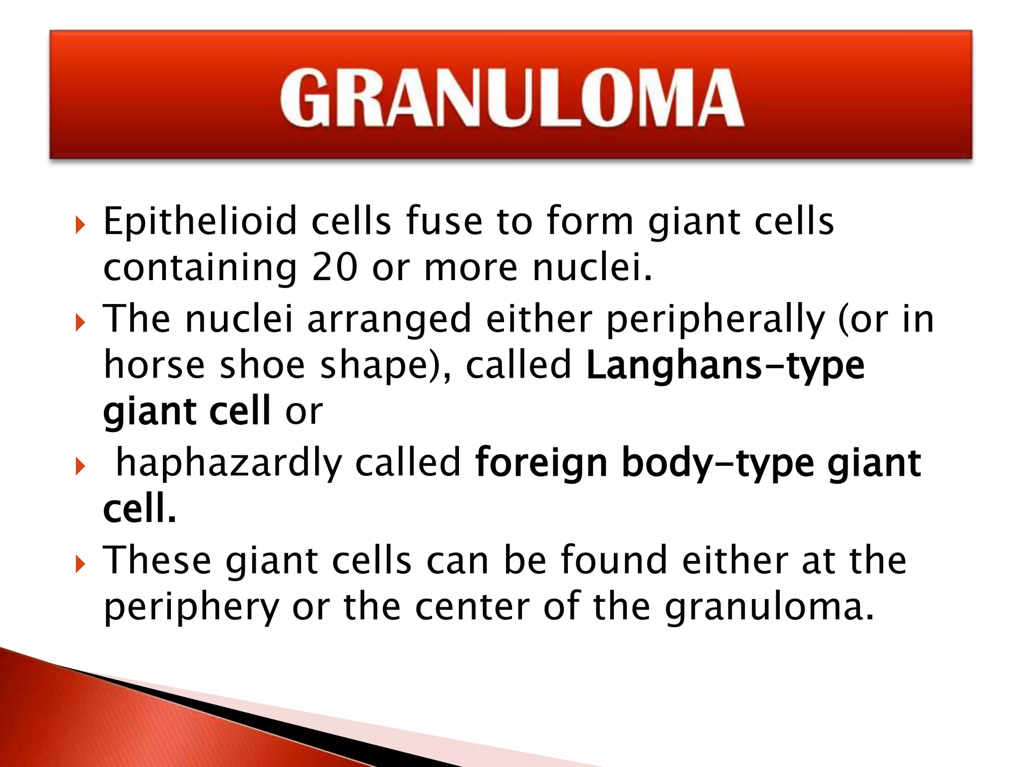 Systemic effects of acute inflammation and granuloma | PPTX