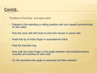 Systemic examination of respiratory system | PPT