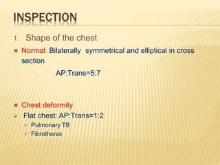 Systemic examination of respiratory system | PPT