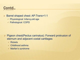 Systemic examination of respiratory system | PPT
