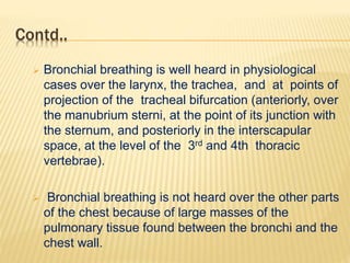Systemic examination of respiratory system | PPT