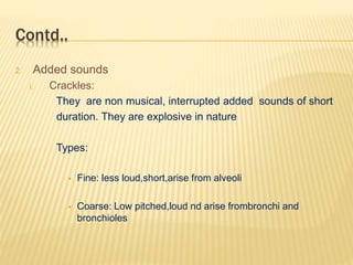 Systemic examination of respiratory system | PPT