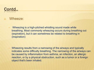 Systemic examination of respiratory system | PPT