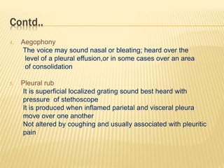 Systemic examination of respiratory system | PPT