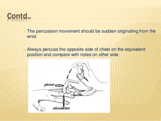 Systemic examination of respiratory system