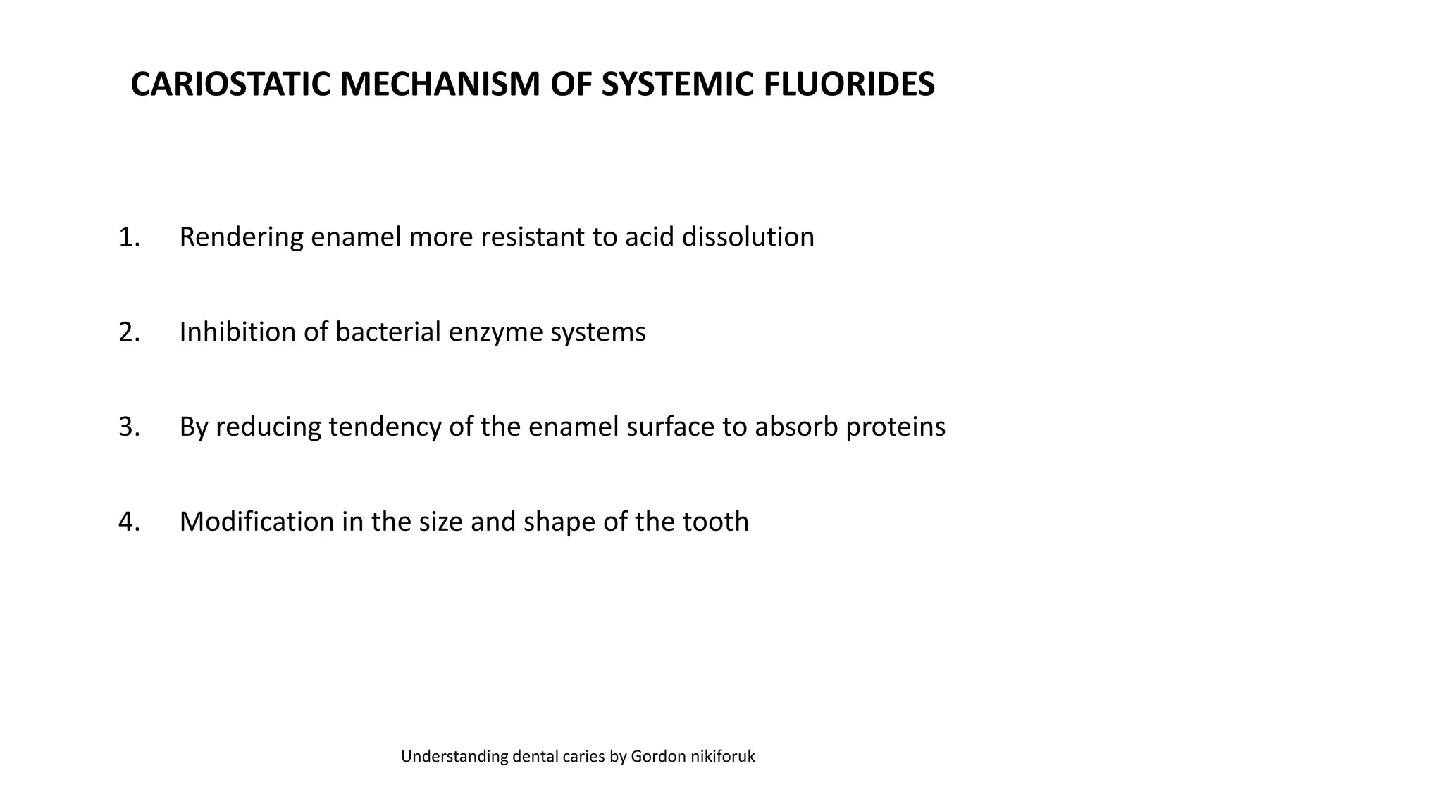 Systemic fluoride | PDF