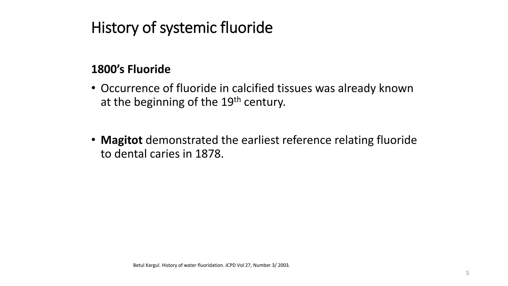 Systemic fluoride | PDF