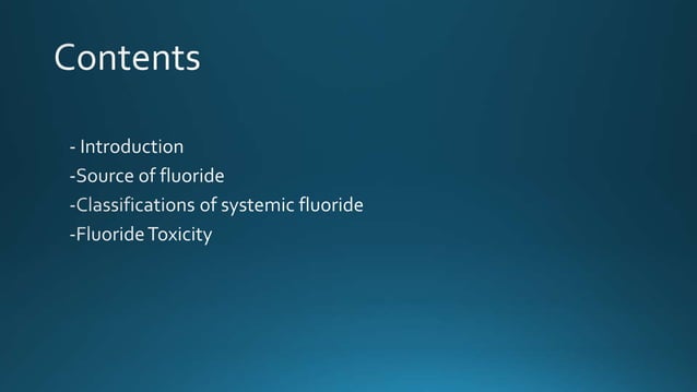Systemic fluoride seminar by third yr students.pptx