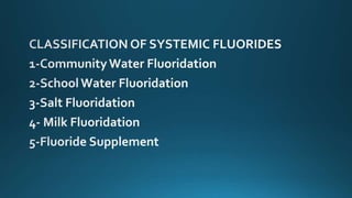 Systemic fluoride seminar by third yr students.pptx