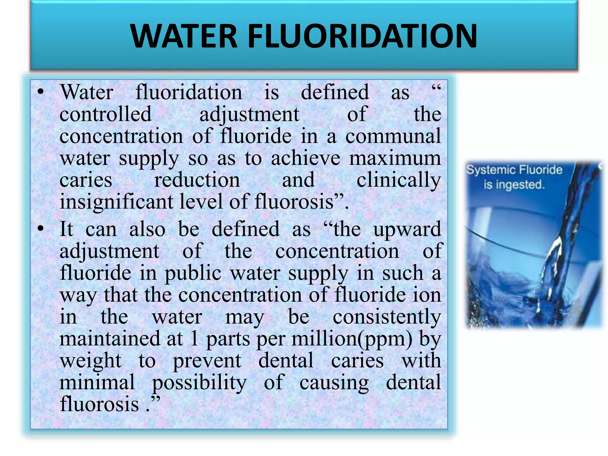 Systemic fluorides | PPTX