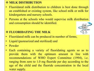 Systemic fluorides | PPTX