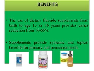 Systemic fluorides | PPTX