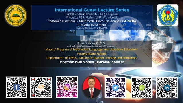 Systemic Functional - Multimodal Discourse Analysis (SF-MDA)-Print ...
