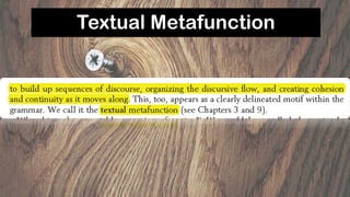 Systemic Functional - Multimodal Discourse Analysis (SF-MDA)-Print ...