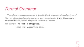 Systemic functional grammar | PPTX