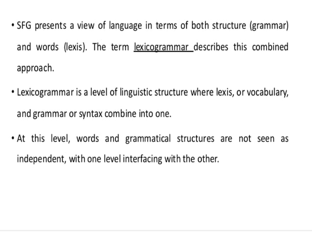 SYSTEMIC FUNCTIONAL GRAMMAR by Almas.pptx