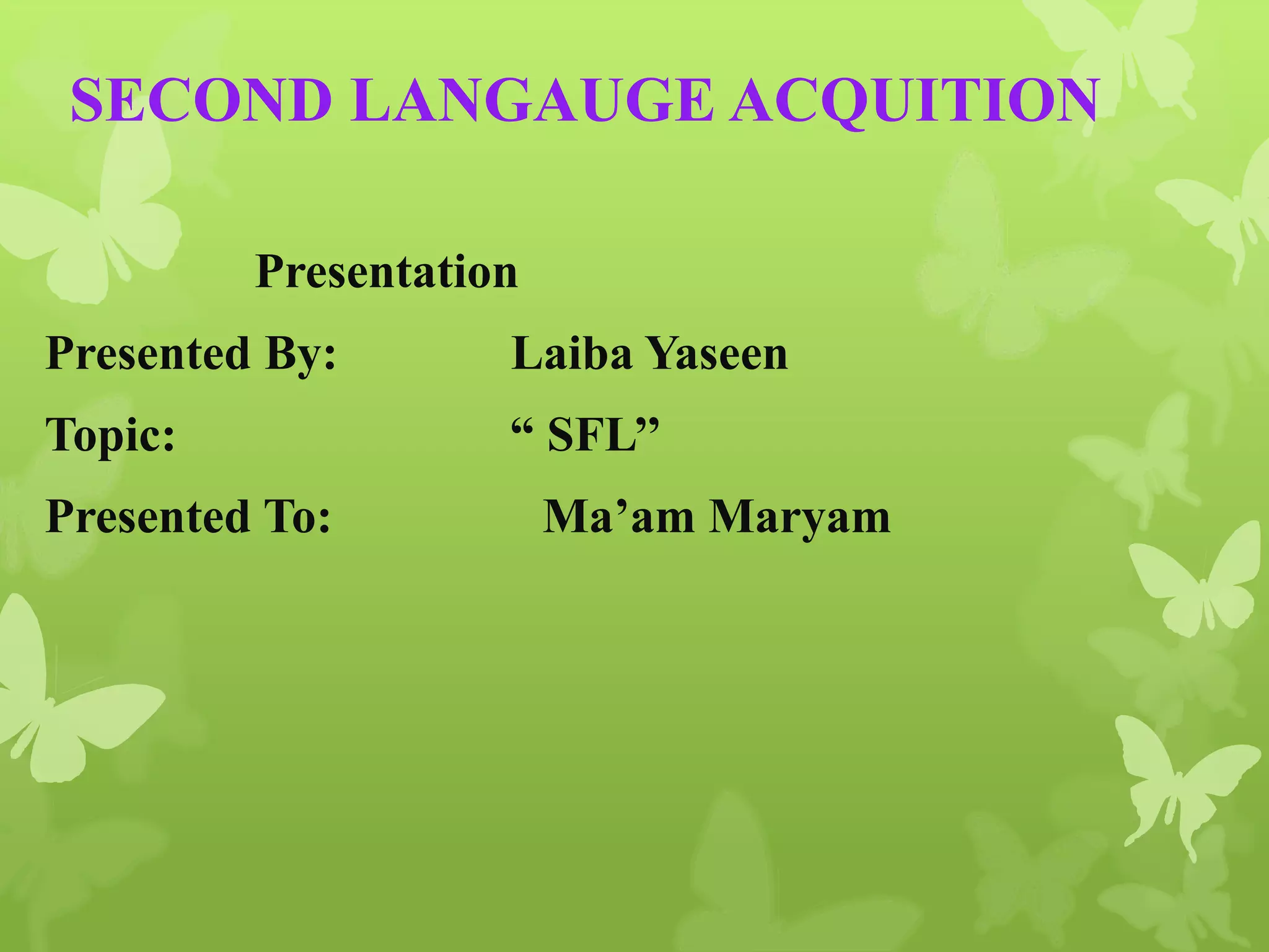 Systemic Functional Linguistics | PPTX | Programming Languages | Computing