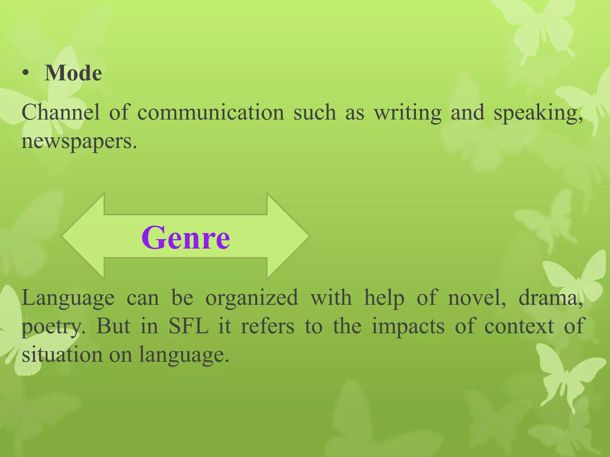 Systemic Functional Linguistics Pptx Programming Languages Computing