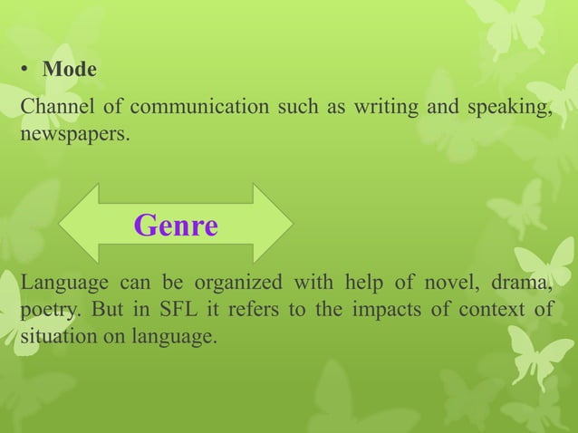 Systemic Functional Linguistics | PPTX | Programming Languages | Computing