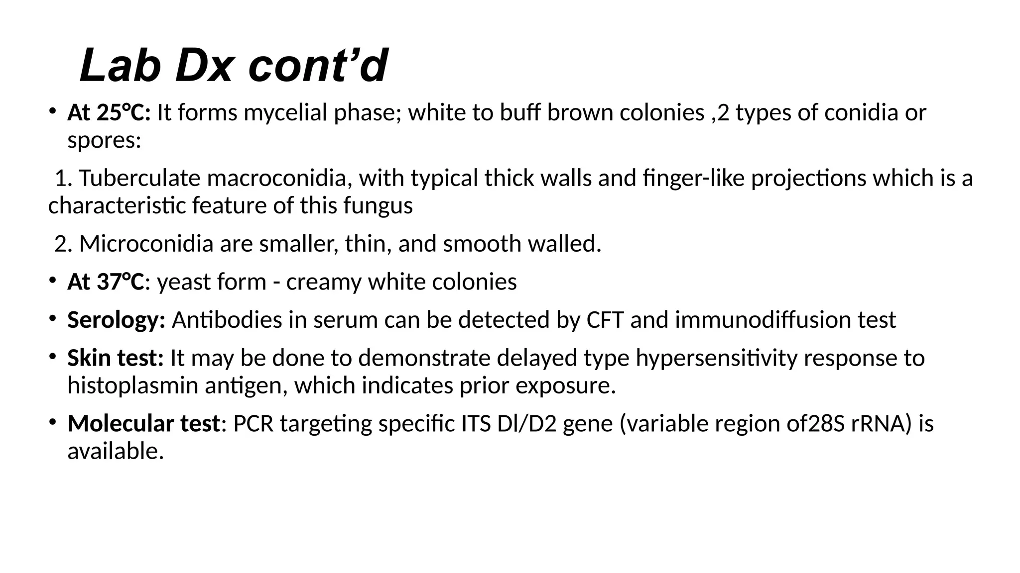 Systemic Fungal Infections and its dideases | PPTX