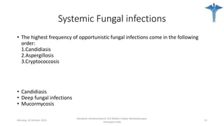Systemic fungal infections venkat | PPTX
