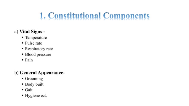 Systemic health examination ppt | PDF