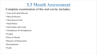 Systemic health examination ppt | PDF