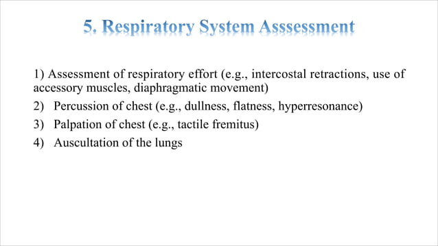 Systemic health examination ppt | PDF