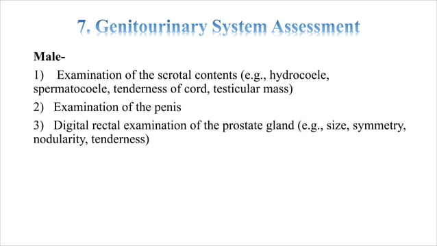 Systemic health examination ppt | PDF