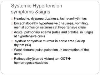 Systemic hypertension PPT