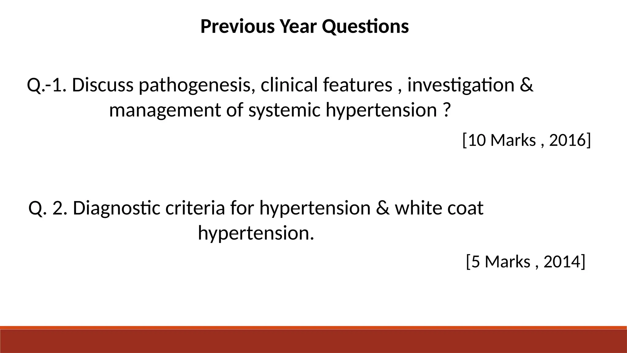 systemic hypertension - general medicine by - hardik.pptx