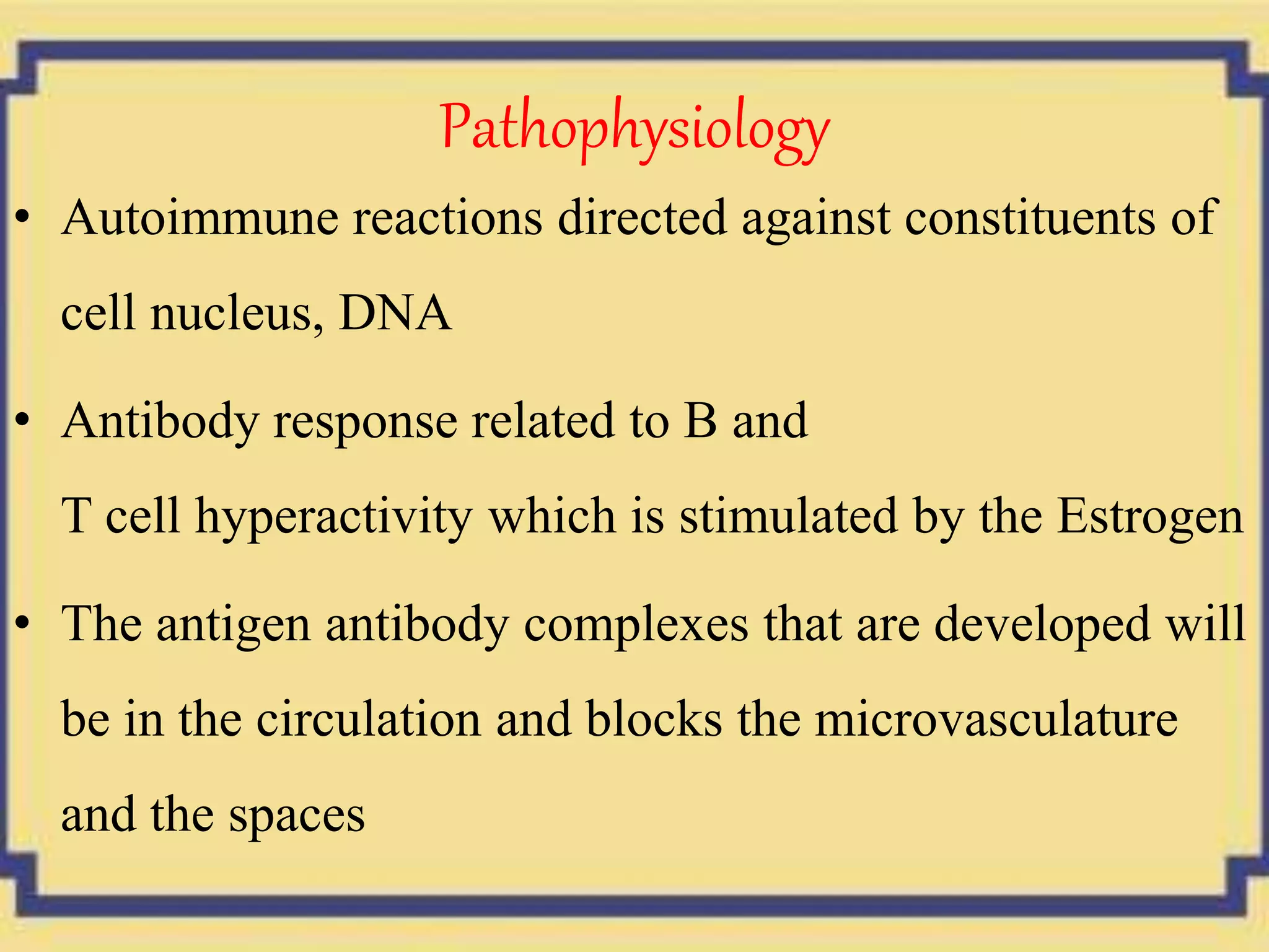 Systemic lupus | PPTX