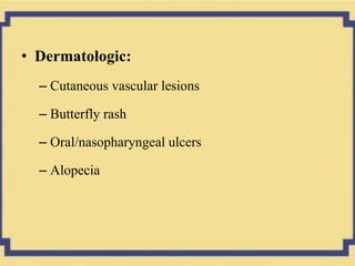 Systemic lupus | PPTX