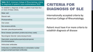 Systemic lupus erythematosis | PPTX