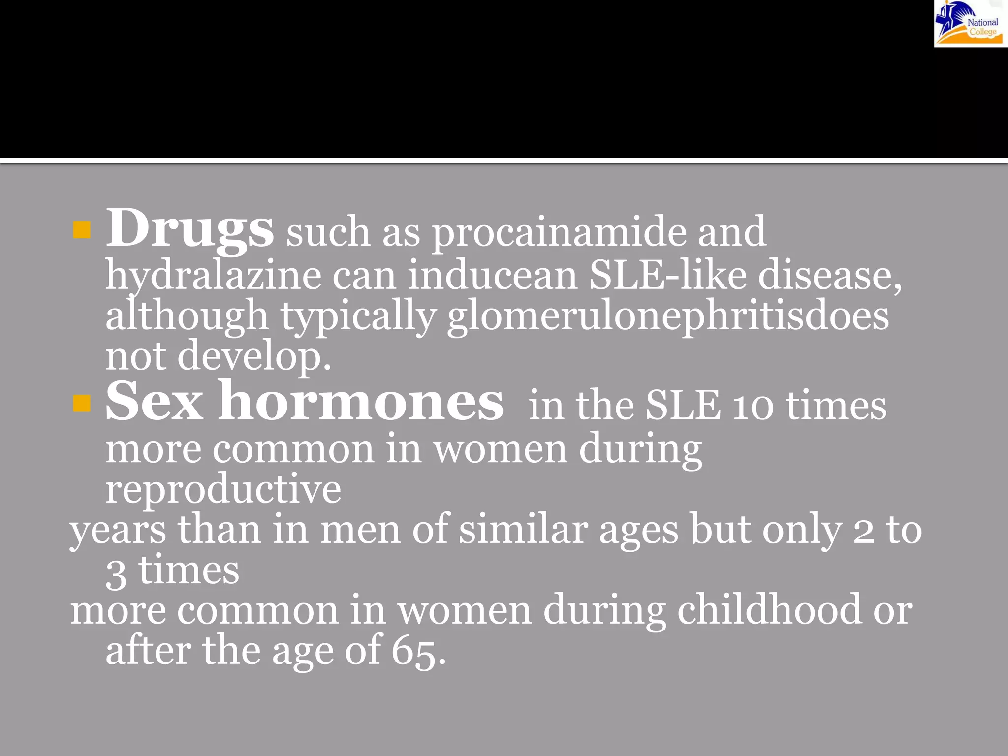 Systemic lupus erythematosus | PPTX