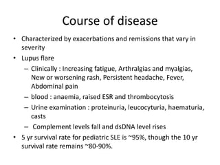 pediatric Systemic lupus erythematosus | PPTX