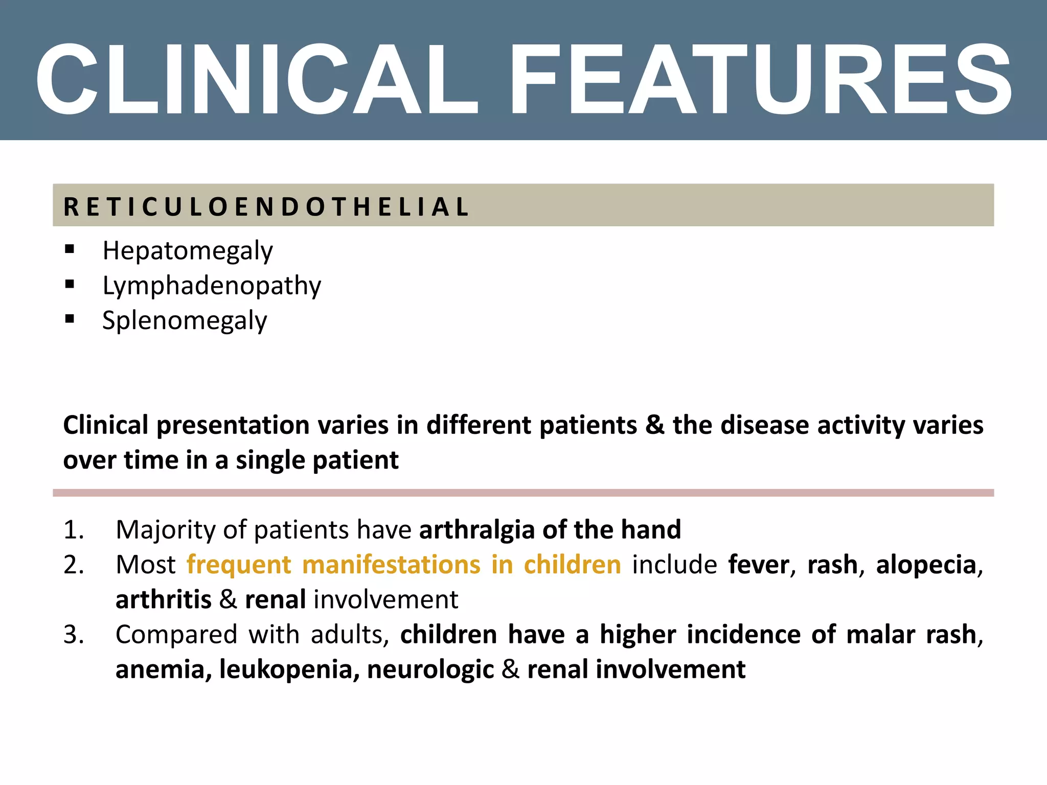 Systemic lupus erythematosus (SLE) | PPTX